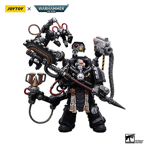 JoyToy Warhammer 40K Officially Licensed Iron Hands lron Father Feirros 1:18 Scale Action Figure
