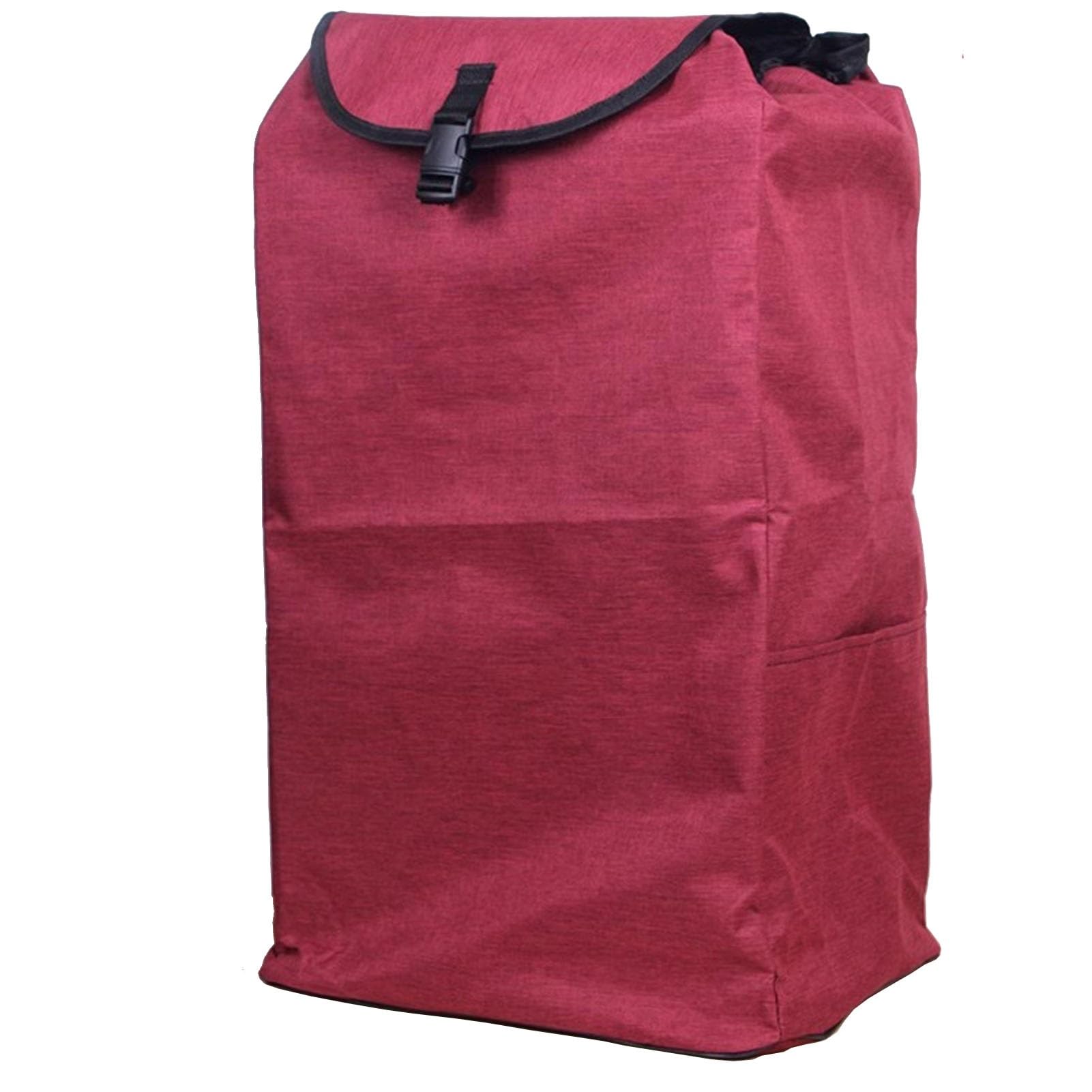 JIAHESHYP Large-Capacity Shopping Cart Replacement Bag, Waterproof Oxford Trolley Shopping Bag - Reusable Multifunctional Storage Bag,for Household Use, Trolley Accessories, 5 Colors (Color : C)