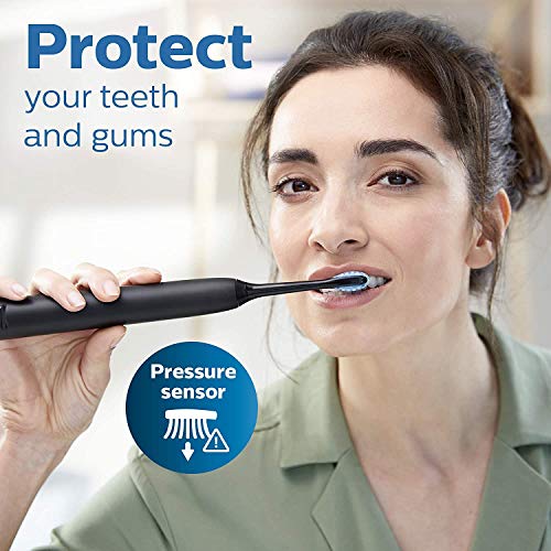 Philips Sonicare ExpertClean 7700 Rechargeable Electric Toothbrush with Bluetooth & UV Sanitizer, HX9630/18, Gold