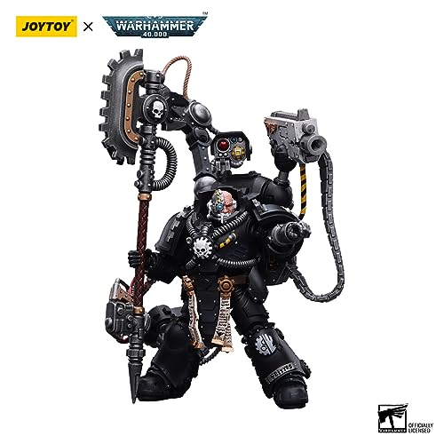 JoyToy Warhammer 40K Officially Licensed Iron Hands lron Father Feirros 1:18 Scale Action Figure