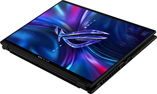 ASUS ROG Flow X16 GV601 Gaming & Entertainment Laptop (AMD Ryzen 9 6900HS 8-Core, 16GB DDR5 4800MHz RAM, 2x1TB PCIe SSD RAID 1 (1TB), Win 11 Pro) with MS 365 Personal , Hub