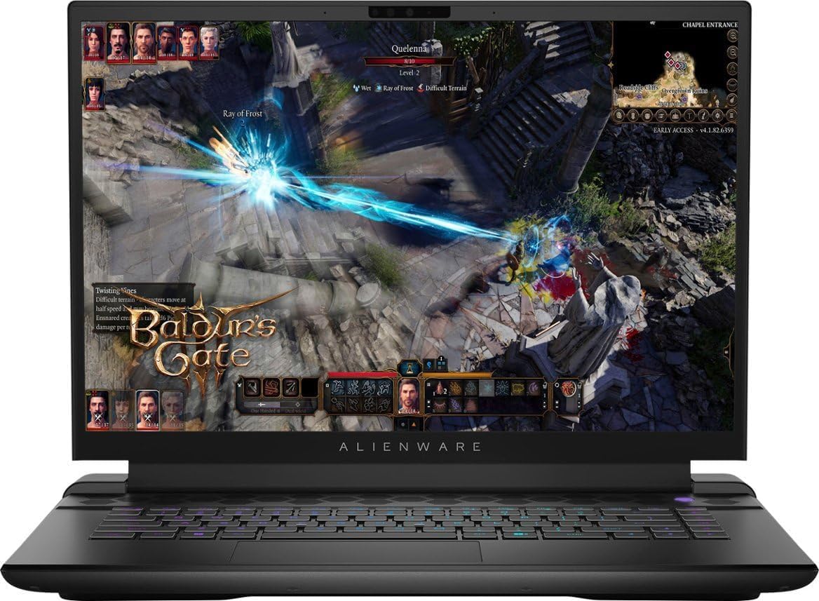 Dell Alienware m16 R1 Gaming Laptop 2023 16” WQXGA 2560 x 1600 IPS 240 Hertz Intel Core i7-13700HX NVIDIA GeForce RTX 4070 16GB DDR5 1TB SSD Thunderbolt 4 Windows 11 Home