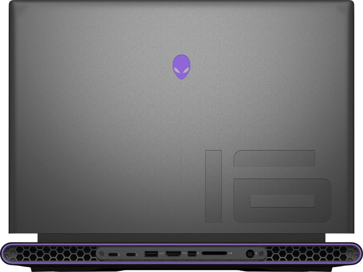 Dell Alienware m16 R1 Gaming Laptop 2023 16” WQXGA 2560 x 1600 IPS 240 Hertz Intel Core i7-13700HX NVIDIA GeForce RTX 4070 32GB DDR5 1TB SSD Thunderbolt 4 Windows 11 Home