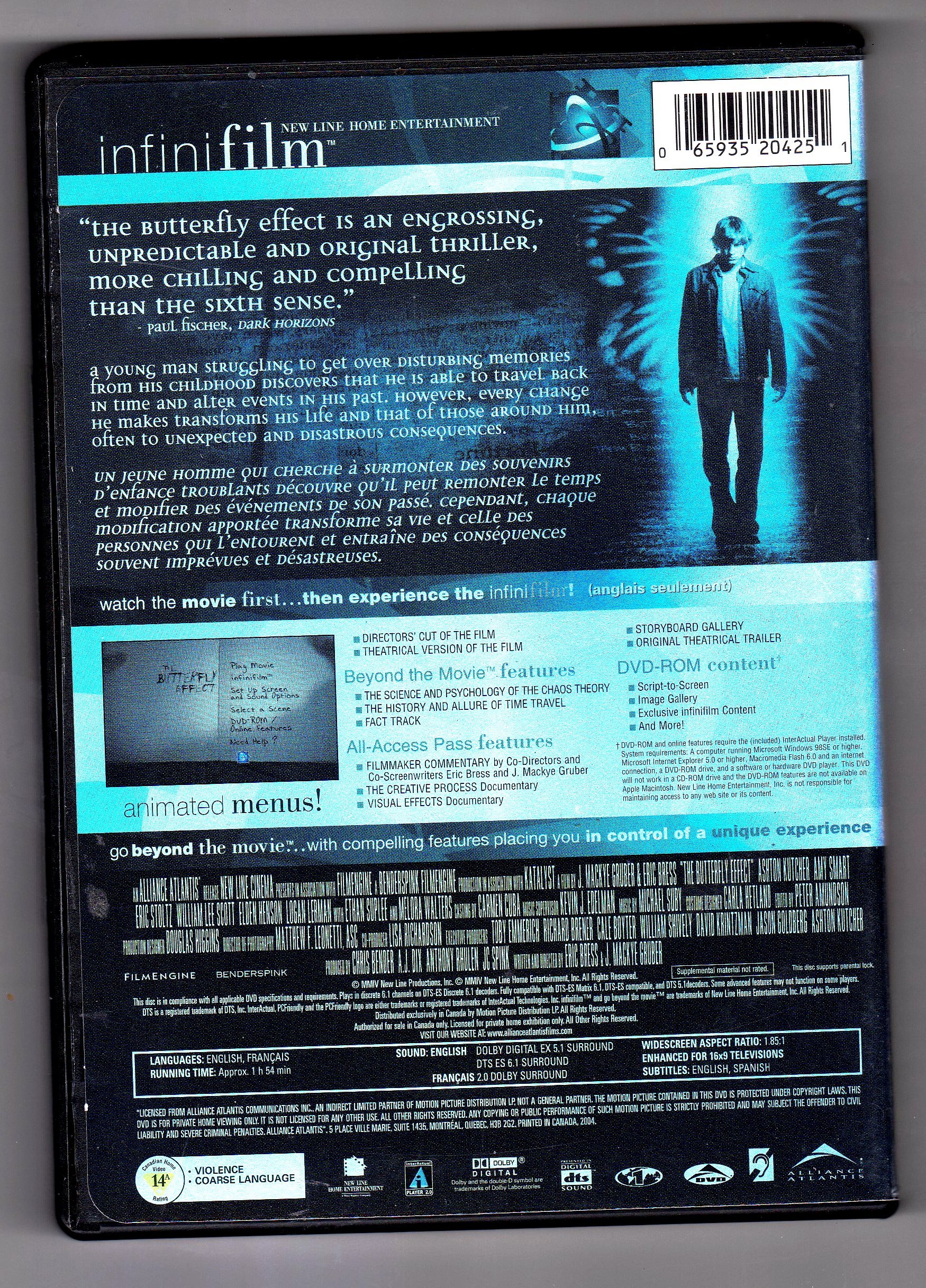 The Butterfly Effect - Infinifilm Edition
