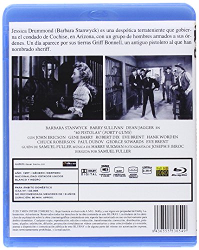 Forty Guns ( 40 Guns ) [ Blu-Ray, Reg.A/B/C Import - Spain ]