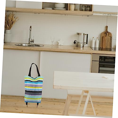 ULTECHNOVO Suitcase Oxford Cloth Shopping Telescopic