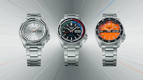 5 SPORTS（ファイブスポーツ） Men Retro Color Collection Special Edition Sports Style” Japanese Automatic Watch
