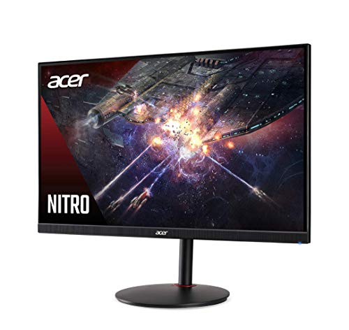 Acer Nitro XV272U Pbmiiprzx 27" WQHD (2560 x 1440) IPS G-SYNC Compatible Monitor, 144Hz, 1ms VRB, VESA Certified DisplayHDR400, DCI-P3, Delta E<2