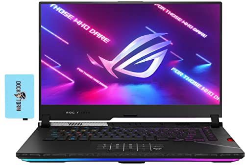 ASUS ROG Strix Scar 15.6" 2K 240Hz IPS Gaming Laptop (Intel i9-12900H 14-Core, 64GB DDR5 4800MHz RAM, 2TB PCIe SSD, GeForce RTX 3080 Ti 16GB, RGB Backlit KYB, WiFi 6, Win11P) w/Hub