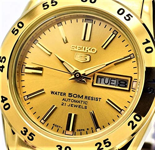 SEIKO 5 Sports Automatic Gold Dial Ladies Watch SYMG44K1