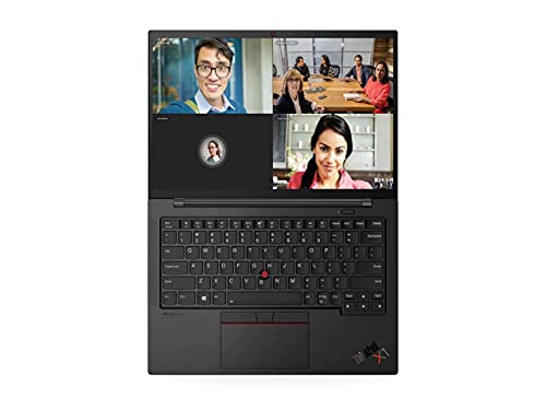 Latest Lenovo ThinkPad X1 Carbon Gen 9 14" FHD+ Ultrabook, 11th gen i7-1185G7, 16 GB DDR4,512 GB SSD, Intel Iris Xe Graphics, Fingerprint Reader, Win 10 Pro (20XW003KUS), Black