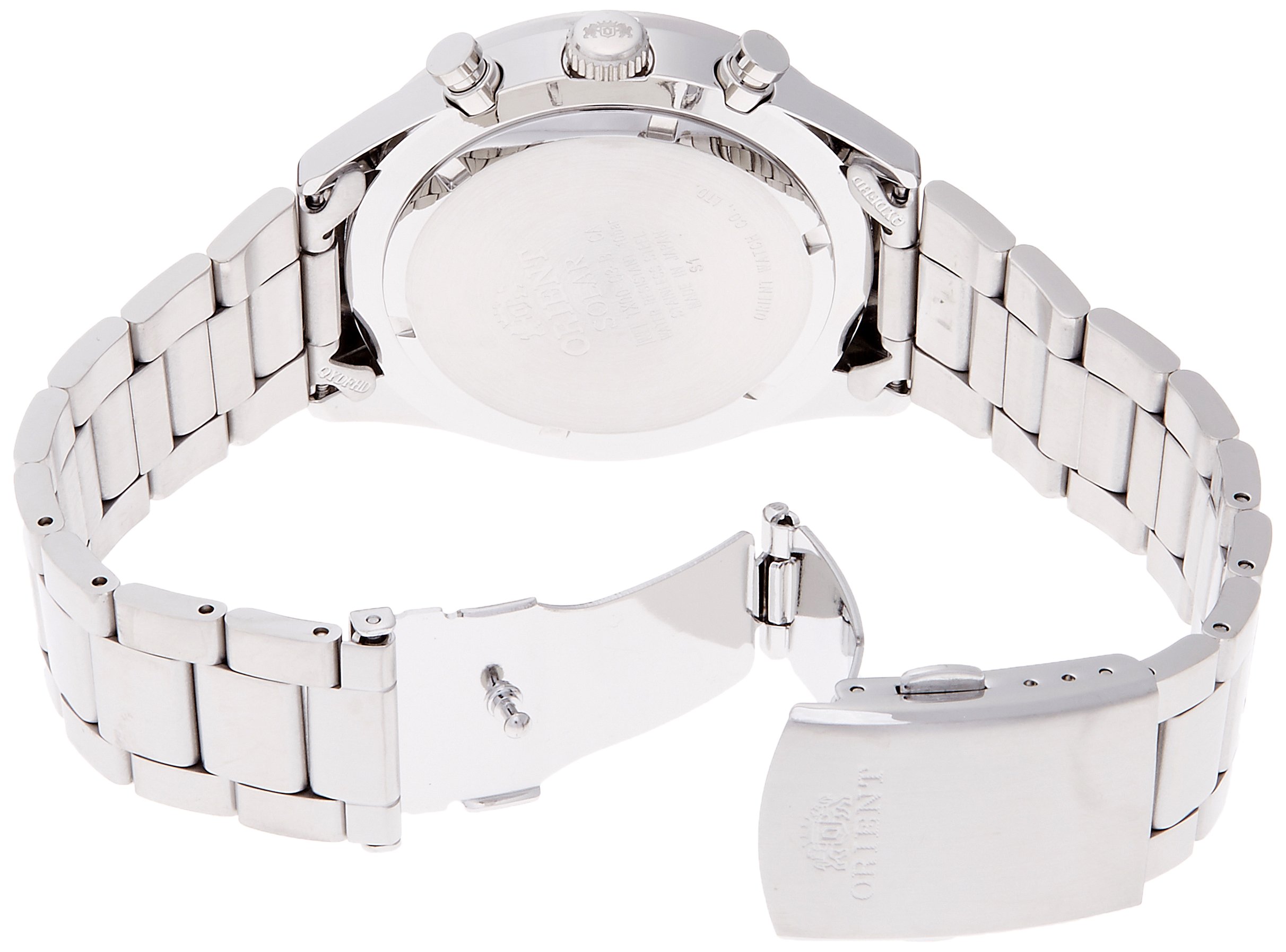 Orient Sporty Neo 70's Neo Seventees Solar Panda Wristwatch, Dark Gray, Milky White, 1個, Watch