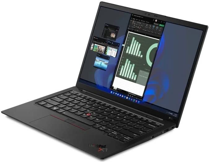 Lenovo ThinkPad X1 Carbon Gen 10 14.0" Ultrabook Laptop, WUXGA, 12th Gen Intel i5-1235U, Iris Xe IPS, 16GB LPDDR5 5200MHz 512GB SSD, Win 11 Pro, Fingerprint Reader, Wi-Fi 6+ Zipnology Cloth -New