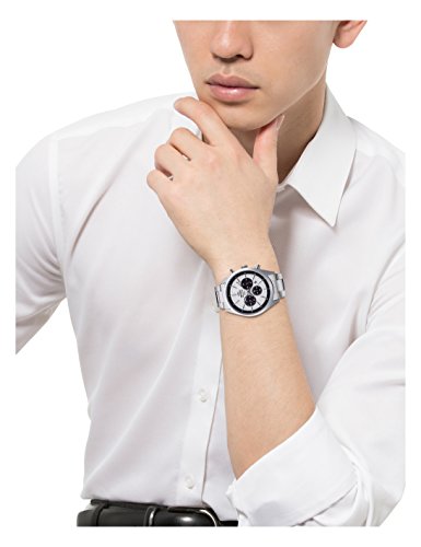 Orient Sporty Neo 70's Neo Seventees Solar Panda Wristwatch, Dark Gray, Milky White, 1個, Watch