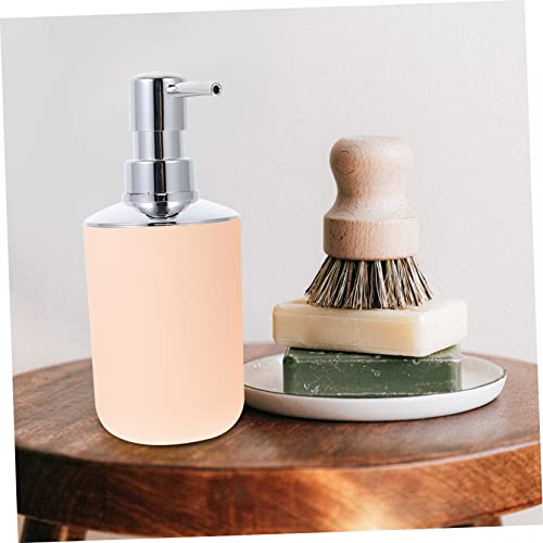 BETOOKY 1 Set Bathroom Set Hand Wash Dispenser Apothecary Storage Jar New Apartment Essentials Foaming Soap Dispenser Bathroom Décor Accessories Soap Dish Black Necessity Bohemian Plastic