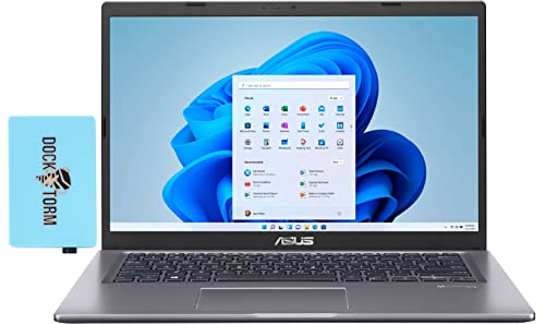 ASUS 2022 Newest Vivobook 14 Thin and Light Laptop 14.0" 60Hz HD LED Backlit Display (AMD Ryzen 3 3250U 2-Core, 20GB RAM, 1TB PCIe SSD, AMD Radeon, WiFi 5, BT 5, Webcam, Win 11 Pro) w/Hub