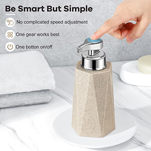 Phneems Automatic Foaming Soap Dispenser - Touchless, Rechargeable, Smart Electric for Bathroom, Kitchen, Commercial Use
