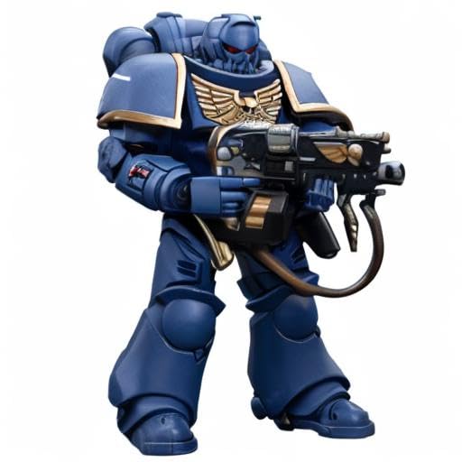 HiPlay JoyToy Warhammer 40K Collectible Figure: Ultramarines Intercessors 1:18 Scale Action Figures JT6632 (Intercessors6632)