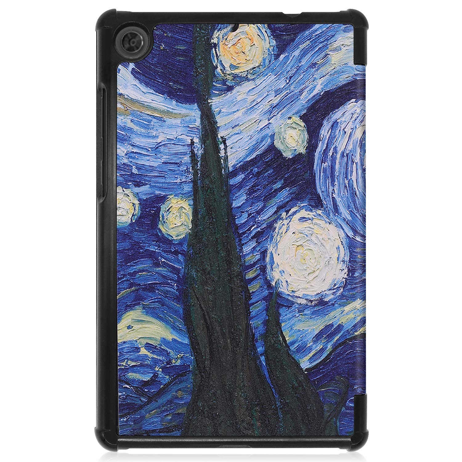 Gylint Case for Lenovo Tab M8 TB-8505F, Smart Case Trifold Stand Slim Lightweight Case Cover for Lenovo Tab M8 TB-8505F / TB-8505X Tablet Star Night
