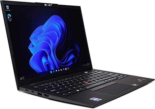 Best Notebooks New ThinkPad X1 Carbon Gen 10 Ultrabook Laptop 14” 4K UHD+ Touchscreen, 12Th Gen Intel i7-1280P VPro 14Cores, Mobile Broadband 5G LTE (4TB SSD|32GB RAM|Win 11 PRO)