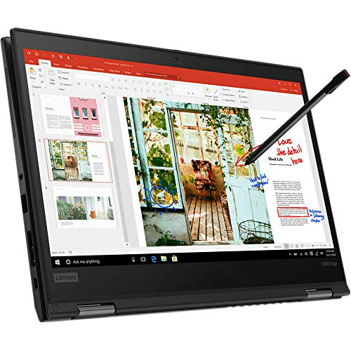 Lenovo ThinkPad X390 Yoga 2-in-1 Laptop, 13.3 FHD (1920 x 1080), Touchscreen, 8th Gen Intel Core i7-8665U, 16GB RAM, 256GB SSD 2, Windows 10 Pro (Renewed)