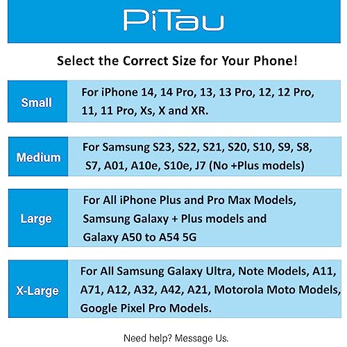 PiTau Cell Phone Belt Holder for iPhone 14, 14 Pro, 13, 13 Pro, 12, 12 Pro, 11, XR Camo Nylon Holster Case with Belt Clip Carrying Pouch Cover (Fits iPhone 14 13 12 11 with Protective Cases) Small