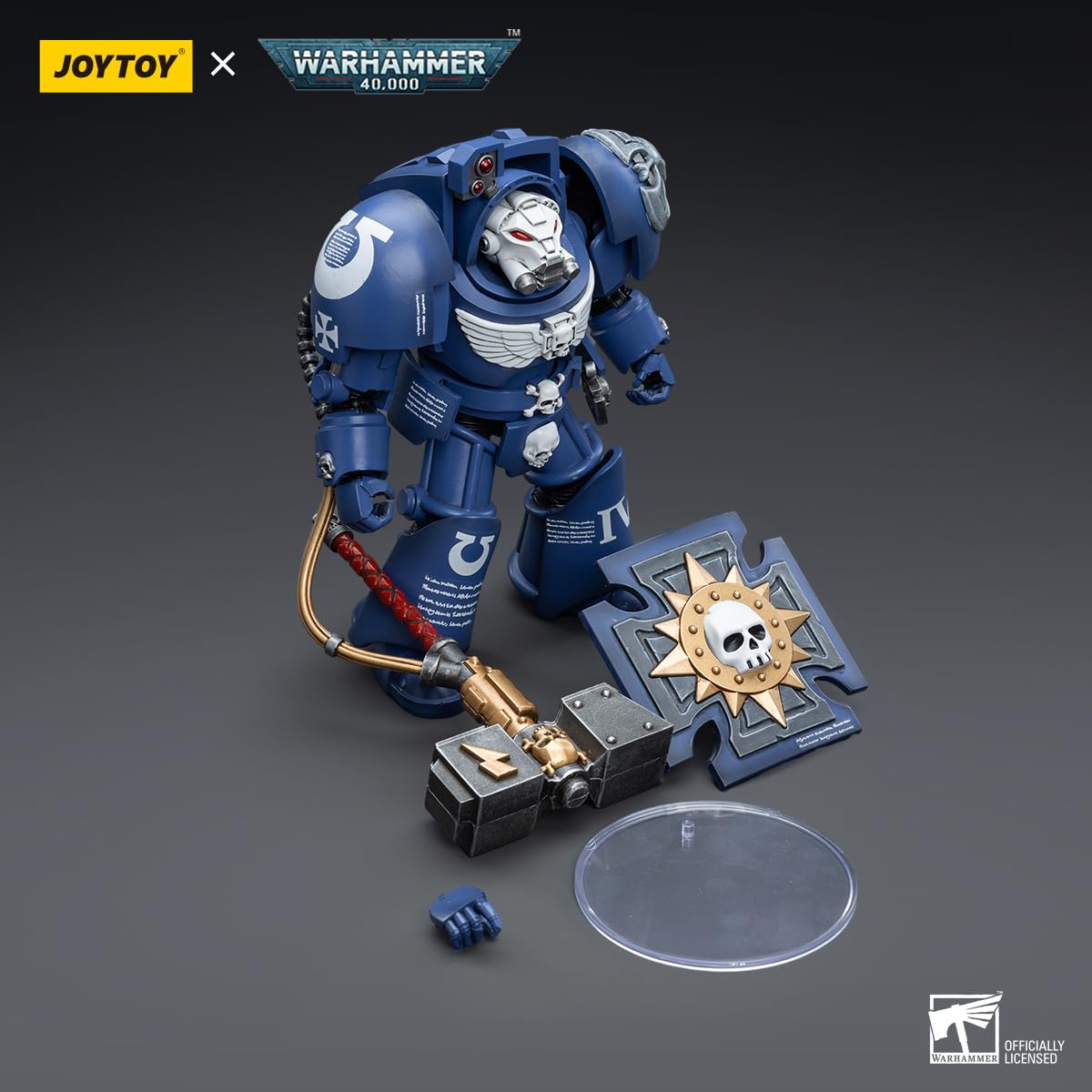 HiPlay JoyToy Warhammer 40K Ultramarines Terminators Brother Acastian 1:18 Scale Collectible Action Figure