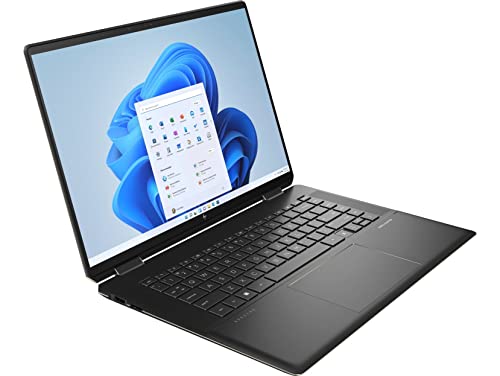 HP Spectre x360 16t 16.0" Touch 4K OLED 2-in-1 Laptop (Intel i7-1260P 12-Core, 32GB RAM, 1TB PCIe SSD, Intel ARC A370M 4GB, Backlit KYB, FP, Thunderbolt 4, Active Pen, Win 11 Pro) w/Dockztorm Hub