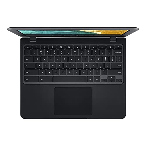 Acer Chromebook 512 12" HD Laptop Computer, Intel Celeron N4020 up to 2.6GHz, 4GB LPDDR4 RAM, 32GB eMMC, 802.11AC WiFi, Bluetooth 5.0, Type-C, Black, Chrome OS, BROAG 3Feet USB Extension Cable