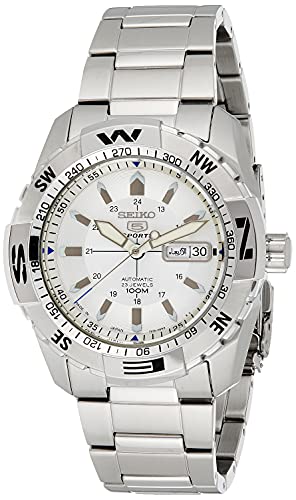 SEIKO 5 Sports Automatic Silver Dial Men's Watch SNZJ03J1