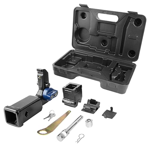 Draw-Tite Hidden Hitch 76905, Completely Hidden Trailer Hitch, 2 in. Removable Receiver, Black, Compatible with 2016-2022 Lexus RX350, 2016-2021 Lexus RX450h