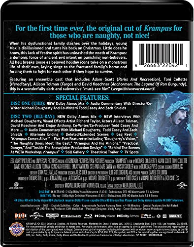 Krampus: The Naughty Cut (Collector's Edition) [4K UHD]