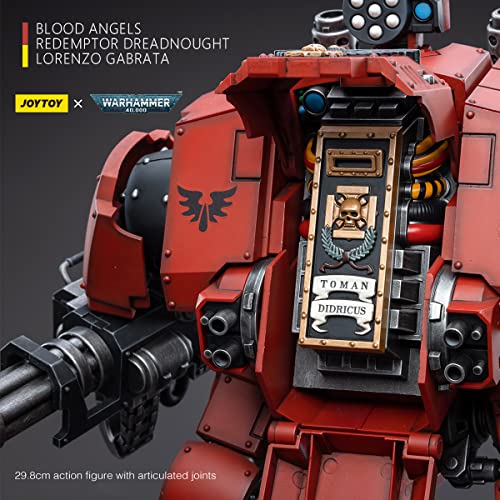 JOYTOY Warhammer 40K 1/18 Action Figures Joy Toy Mecha Blood Angels Redemptor Dreadnought Lorenzo Gabrata