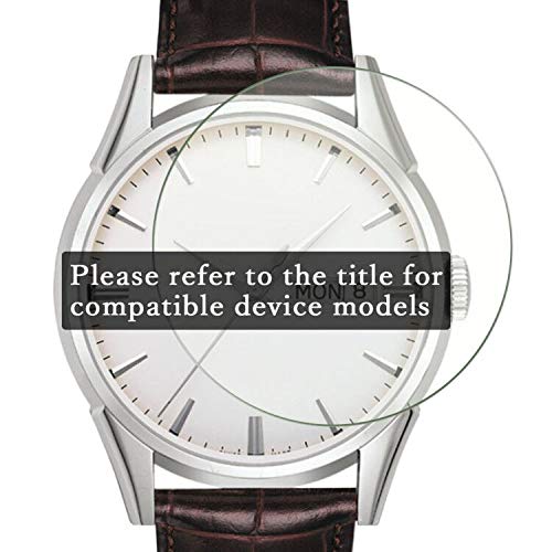 Synvy [3 Pack] Screen Protector, Compatible with Seiko 5 Sports SNZB26J1 TPU Film Smartwatch Smart Watch Protectors [Not Tempered Glass]