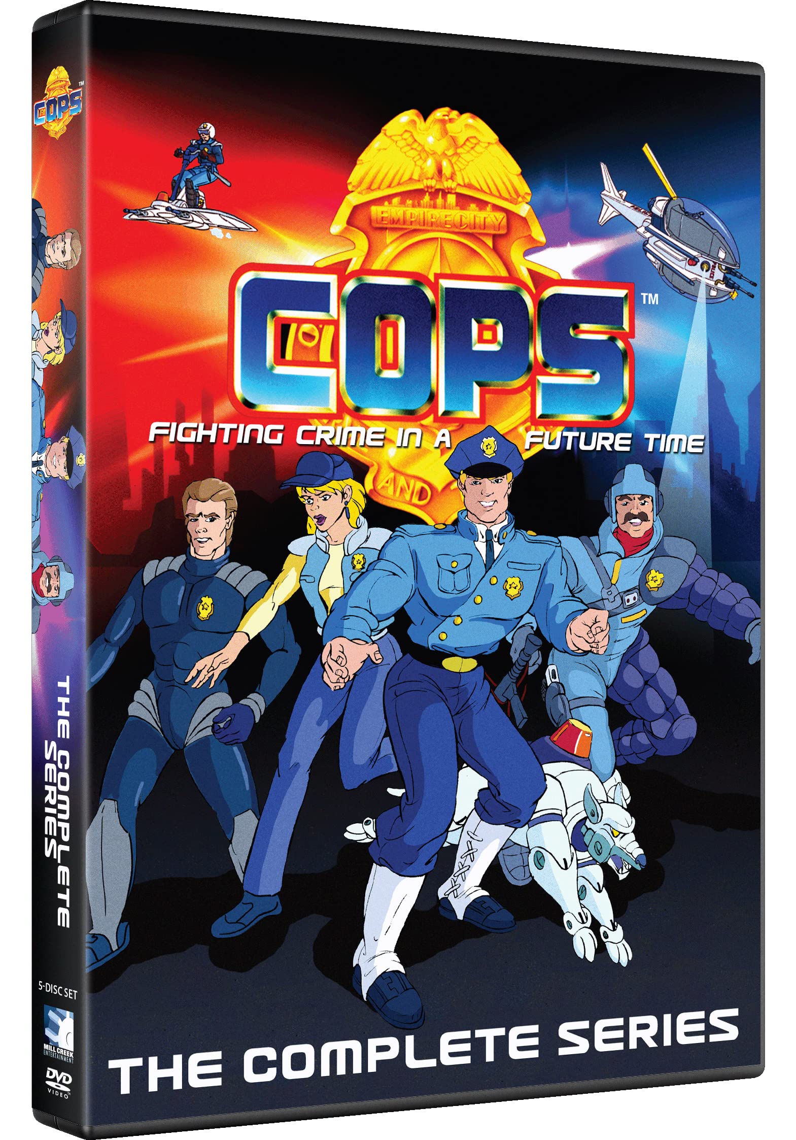 C.O.P.S. COMPLETE (5 DVD 9 + DIGITAL) DVD