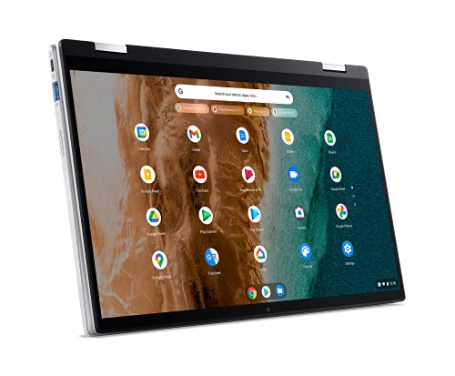 Acer Chromebook Spin 514 Convertible Laptop | Intel Core i5-1130G7 | 14" Full HD IPS Gorilla Glass Touch Display | 8GB LPDDR4X | 256GB SSD | DTS Audio | Intel Wi-Fi 6 AX201 | Chrome OS | CP514-2H-5556