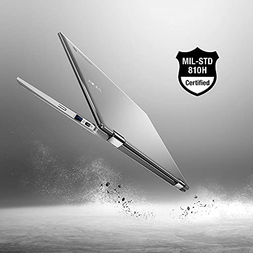 Acer Chromebook Spin 514 Convertible Laptop | Intel Core i5-1130G7 | 14" Full HD IPS Gorilla Glass Touch Display | 8GB LPDDR4X | 256GB SSD | DTS Audio | Intel Wi-Fi 6 AX201 | Chrome OS | CP514-2H-5556