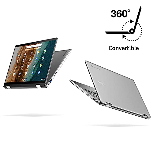 Acer Chromebook Spin 514 Convertible Laptop | Intel Core i5-1130G7 | 14" Full HD IPS Gorilla Glass Touch Display | 8GB LPDDR4X | 256GB SSD | DTS Audio | Intel Wi-Fi 6 AX201 | Chrome OS | CP514-2H-5556