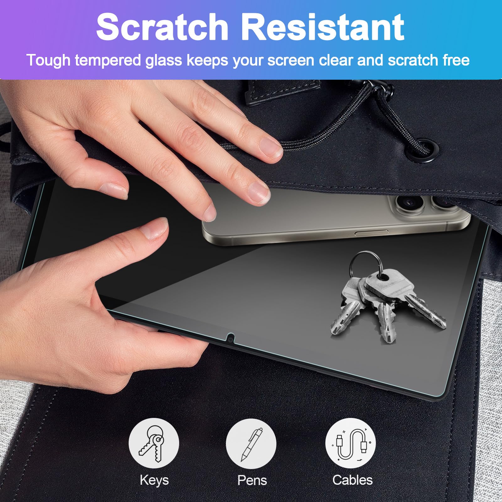 Caweet T-Mobile Revvl Tab 5g Tablet Case and Screen Protector 1 Pack 10.36 inch 2023 Released