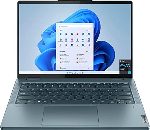 Lenovo Yoga 7i 14" QHD+ 2-in-1 Touchscreen (Intel 12th Gen i7-1255U, 16GB RAM, 1TB PCIe SSD, Active Stylus) 2.2K IPS Business Laptop, 2 x Thunderbolt 4, Backlit Keyboard, Fingerprint, Win 11 Home