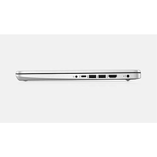 2022 HP 14" HD Touchscreen Laptop Computer, AMD Ryzen 3-3250U Processor, 8GB RAM, 128GB SSD, HD Audio, 720p HD Webcam, AMD Radeon Graphics, Bluetooth, HDMI, Windows 11, Silver, 32GB SnowBell USB Card