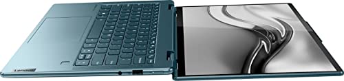 Lenovo Yoga 7i 14" QHD+ 2-in-1 Touchscreen (Intel 12th Gen i7-1255U, 16GB RAM, 1TB PCIe SSD, Active Stylus) 2.2K IPS Business Laptop, 2 x Thunderbolt 4, Backlit Keyboard, Fingerprint, Win 11 Home