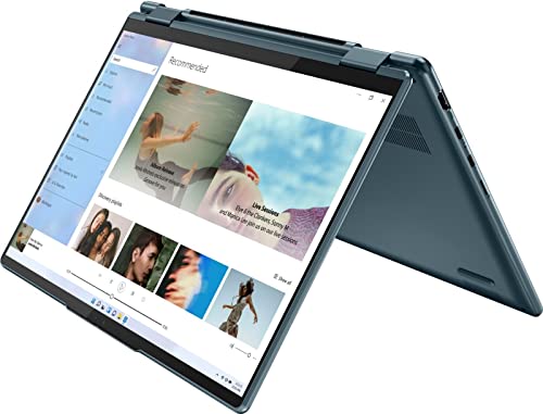 Lenovo Yoga 7i 14" QHD+ 2-in-1 Touchscreen (Intel 12th Gen i7-1255U, 16GB RAM, 1TB PCIe SSD, Active Stylus) 2.2K IPS Business Laptop, 2 x Thunderbolt 4, Backlit Keyboard, Fingerprint, Win 11 Home
