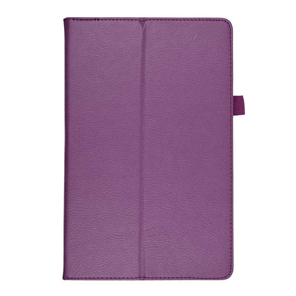 elitegadget PU Leather Case for Samsung Galaxy Tab S9 FE 10.9" SM-X510/X516/X518 / Galaxy Tab S9 11" SM-X710/X716/X718 - Lightweight Folio Folding Stand Cover Case (Purple)