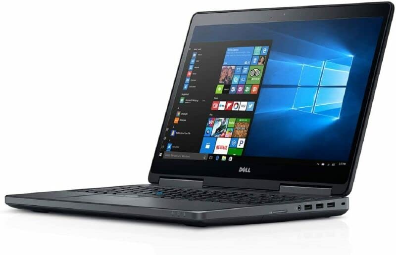 Dell Precision 7720 Business Laptop, 17.3" FHD (1920x1080), Intel Xeon, 16GB Ram, 512GB SSD, nVidia Quadro P3000, Webcam, Windows 10 Pro (Renewed)