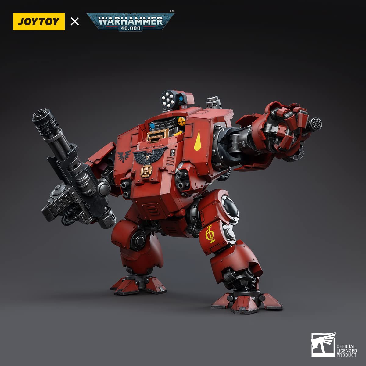 JOYTOY Warhammer 40,000 1/18 11.7-Inch-Mecha Blood Angels Redemptor Dreadnought Figure Robot Birthday Gift