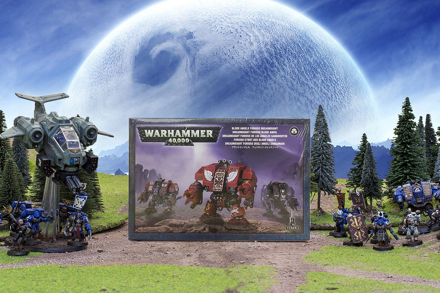 Games Workshop Space Marines: Blood Angels Furioso Dreadnought (2011)
