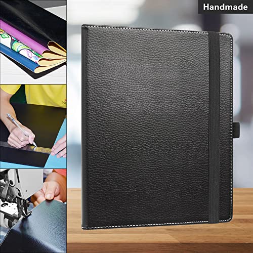 LiuShan Compatible with BOOX Tab Ultra case,BOOX Tab Ultra C Pro case,PU Leather Slim Folding Stand Cover for 10.3" BOOX Tab Ultra/BOOX Tab Ultra C Pro/BOOX Tab Ultra C ePaper Tablet,Black