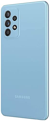 SAMSUNG Galaxy A52 (SM-A525F/DS) Dual SIM, 128GB/ 6GB RAM, 6.5β Factory Unlocked GSM, International Version - No Warranty - Awesome Blue