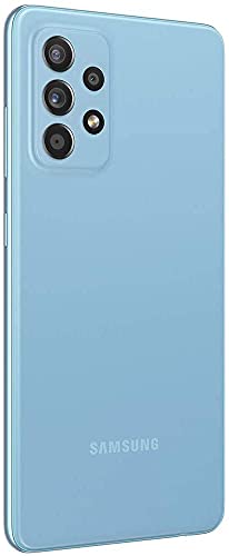 SAMSUNG Galaxy A52 (SM-A525F/DS) Dual SIM, 128GB/ 6GB RAM, 6.5β Factory Unlocked GSM, International Version - No Warranty - Awesome Blue